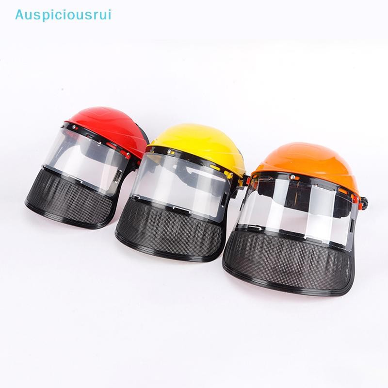 Auspiciousrui Garden Grass Trimmer Weed Wacker Safety Helmet Hat With ...