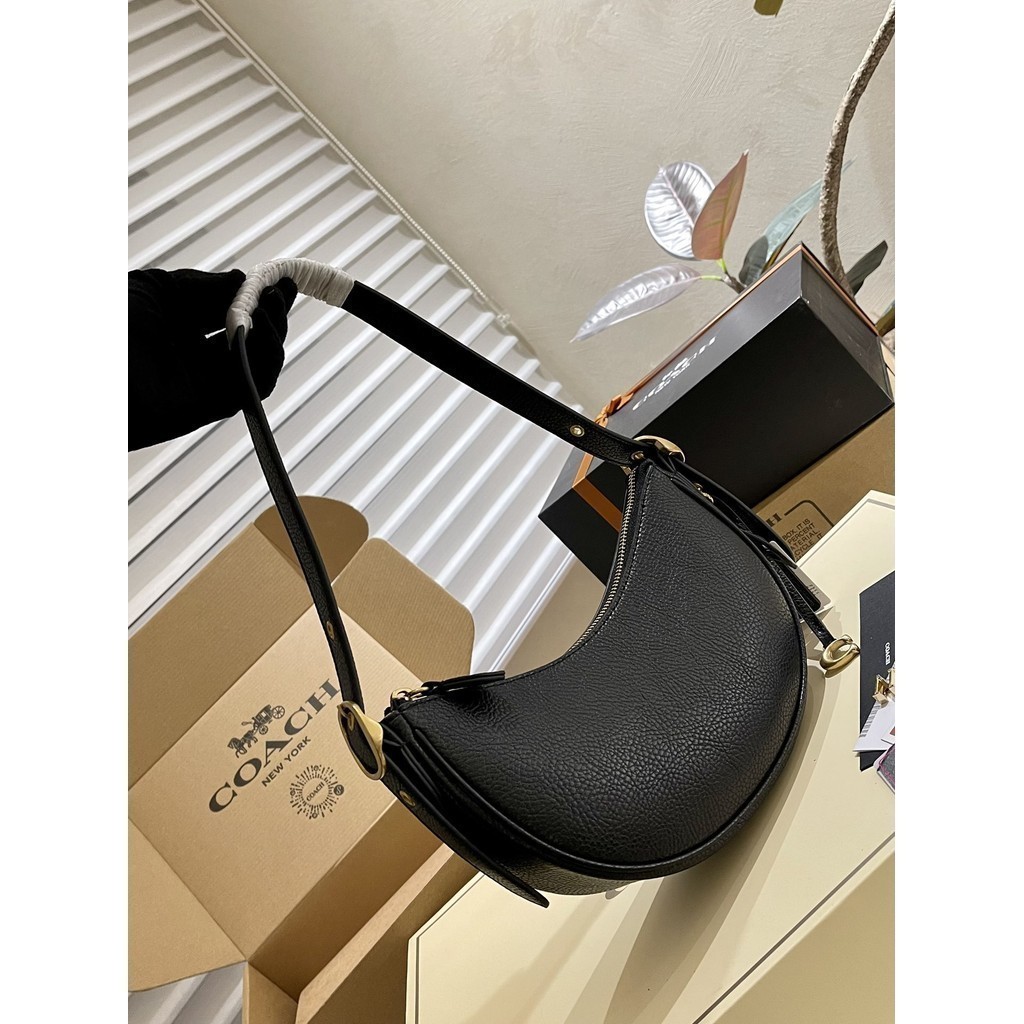 1 Foldable Gift Box Size: 24cm Coach Crescent Tooth Bag Luna Crescent ...