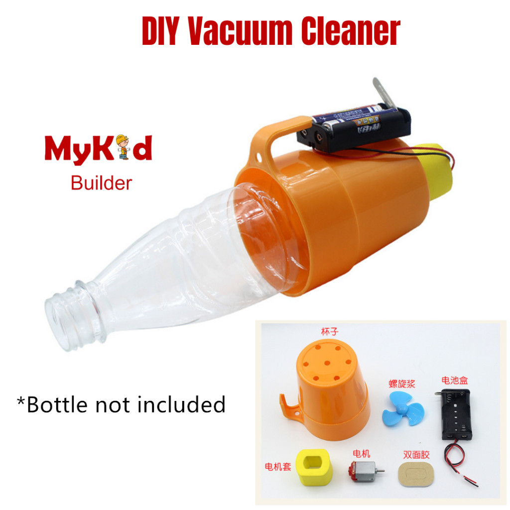 Projek RBT Vacuum Cleaner - DIY Wooden Vacum Science Kit - Mainan Sains ...