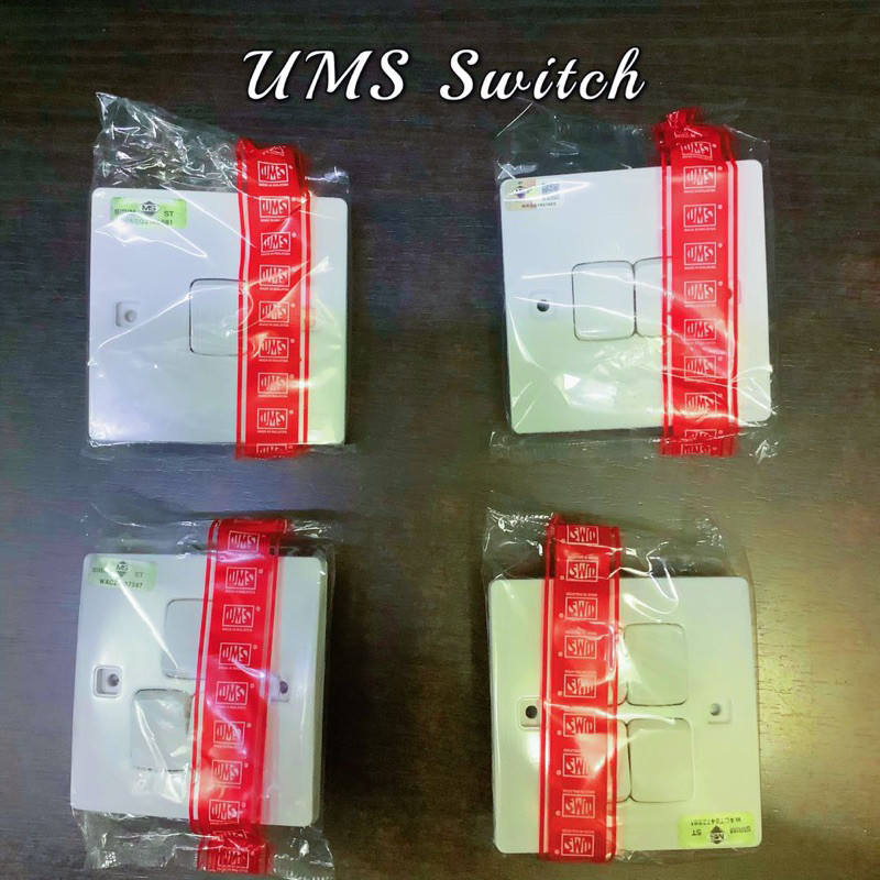 READY STOCK!!! UMS 1G1W / 2G1W / 3G1W / 4G1W Switch | Shopee Malaysia
