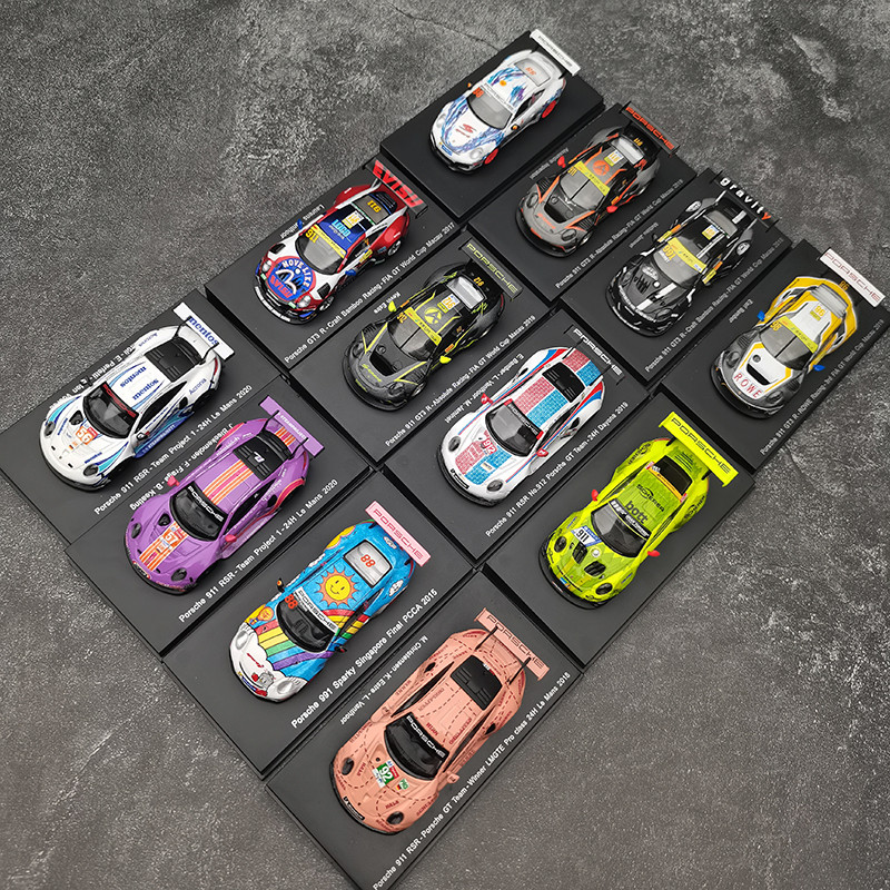 Shasha Car Model Spark Car Model Porsche 911 GT3 R Alloy Racing Car ...