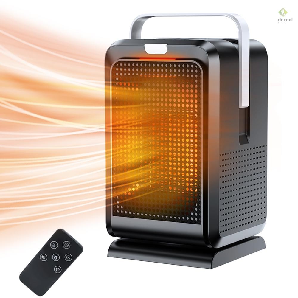 Space Heater for Indoor Use 90 Degrees Oscillating ECO Portable Heater ...
