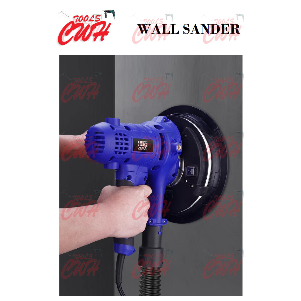 7" 180MM WALL SANDER SANDING POLISHING POLISHER POLISH SAND MACHINE ...