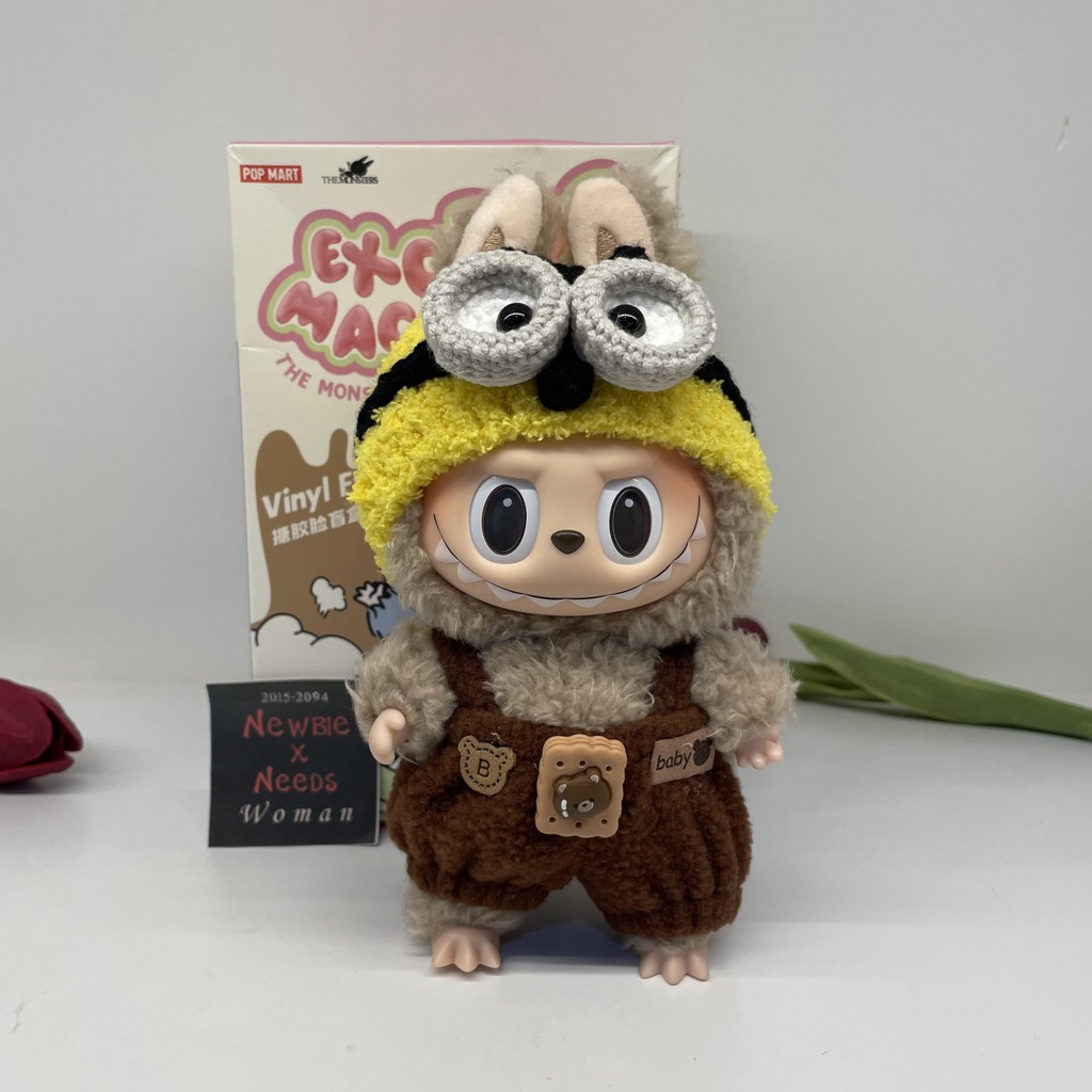Very High Quality Labubu Clothes Macaron/Have a Seat Minion Hat with ...