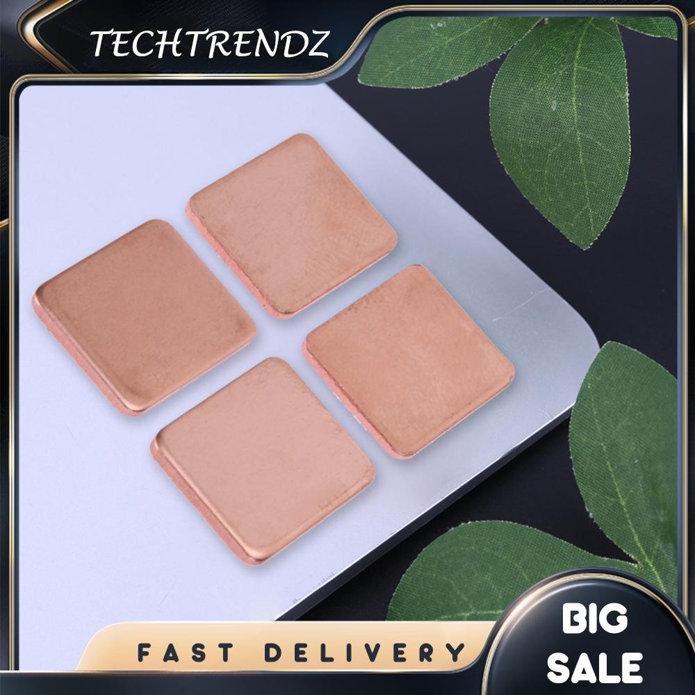 [techtrendz.my] New 20mmx20mm 0.3mm to1.5mm Heatsink Copper Shim ...