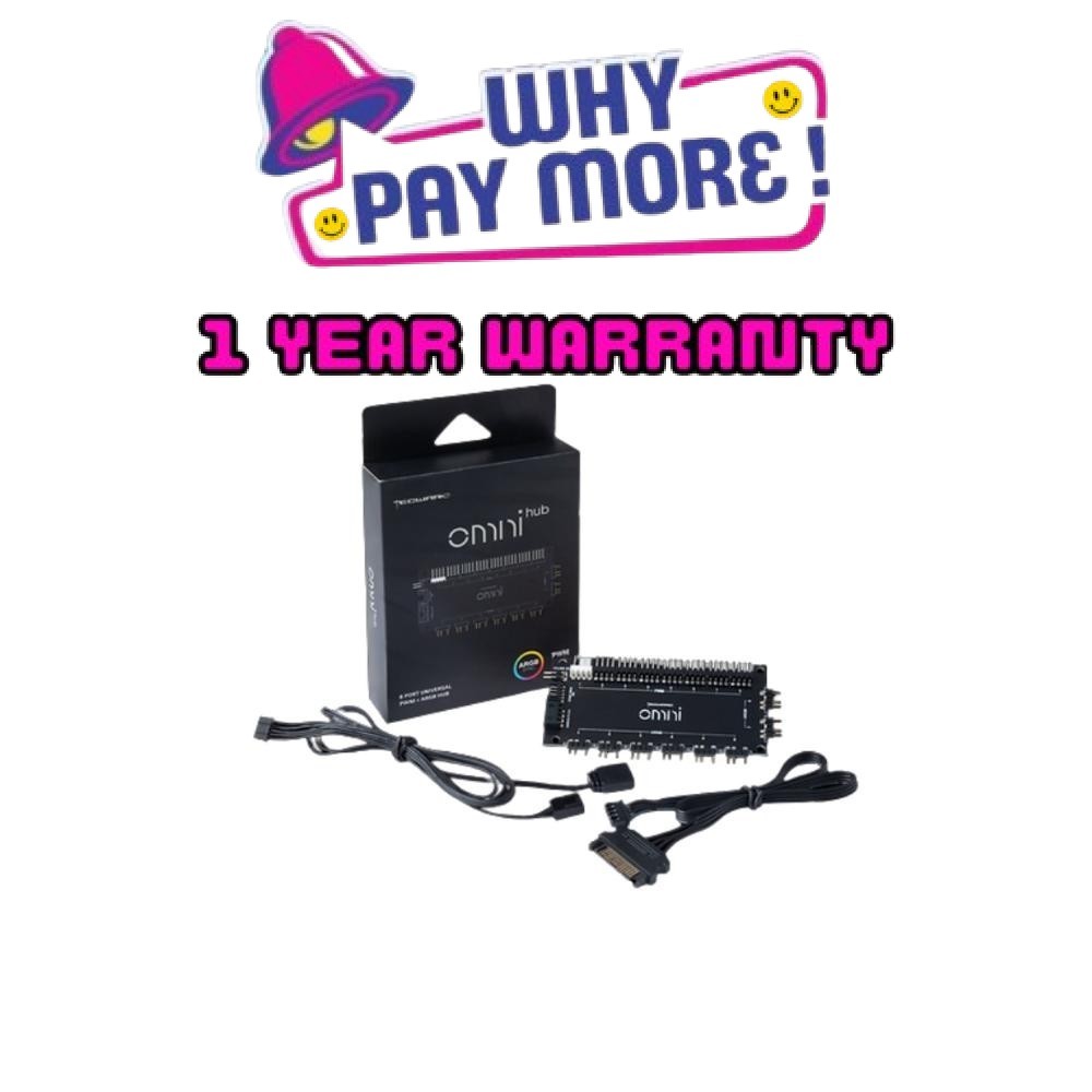 TECWARE OMNI 8 PORT UNIVERSAL ARGB PWM SYNC HUB | Shopee Malaysia