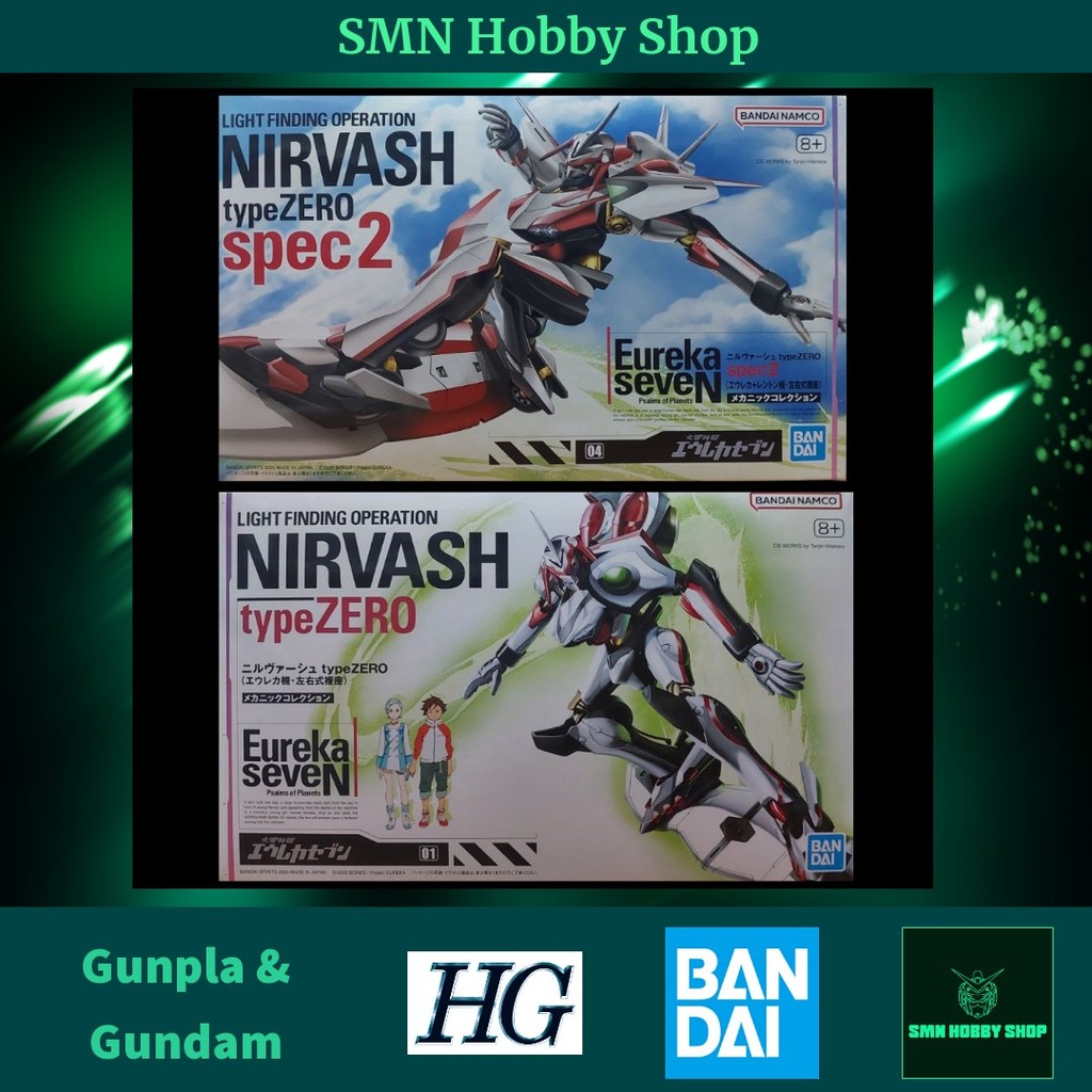 HG Nirvash Type Zero / Spec 2 Toys Plastic Model Kit [Eureka Seven] (Bandai) | Shopee Malaysia