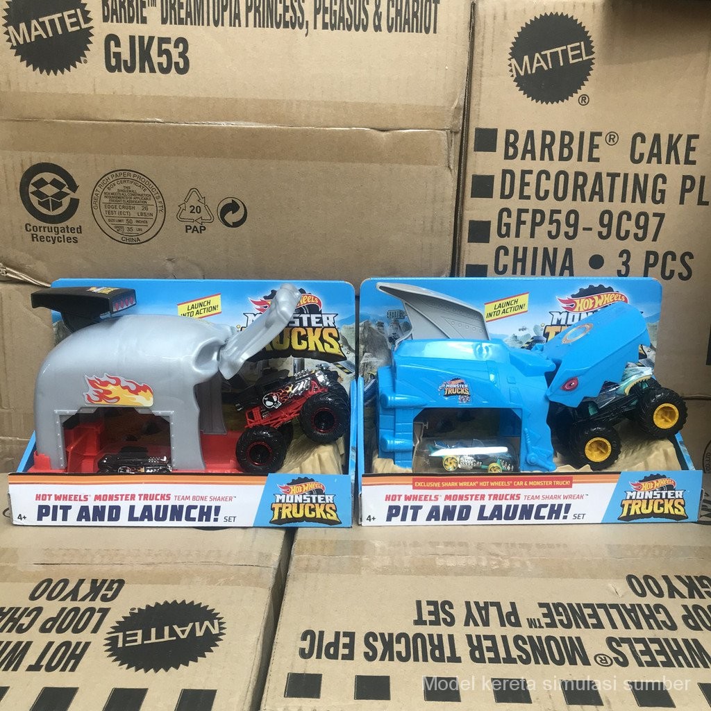 Hot Wheels Wild Monster Truck Competition SuitGKY00Boy Competitive Toy ...