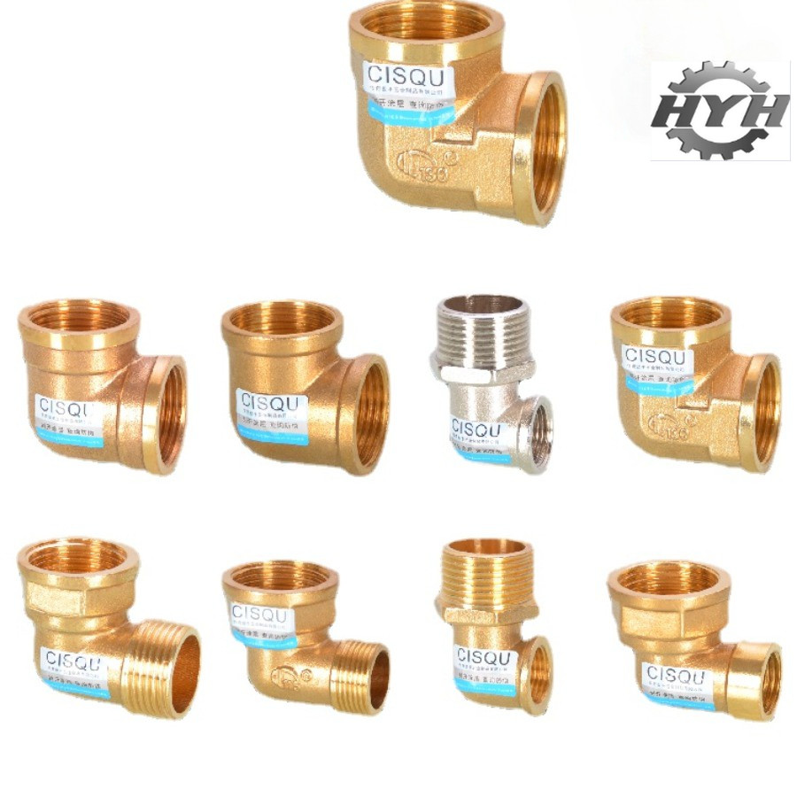 [HYH] All Copper Elbow 32mm Reducer Reducer Elbow 32 * 25 Outer Wire 4/ ...