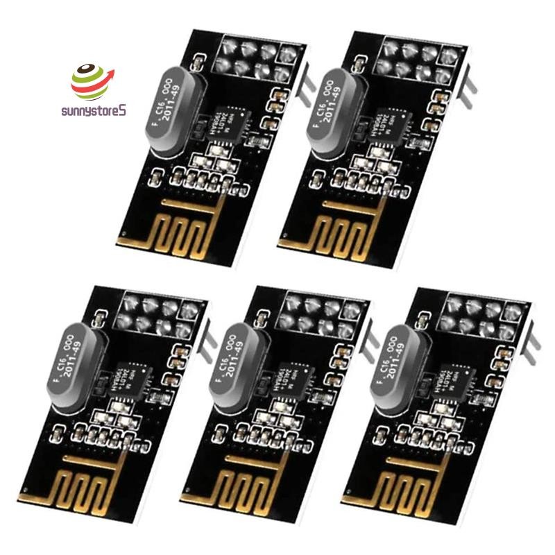 5Pcs NRF24L01+ Wireless Module 2.4G Upgrade Module for Wireless ...