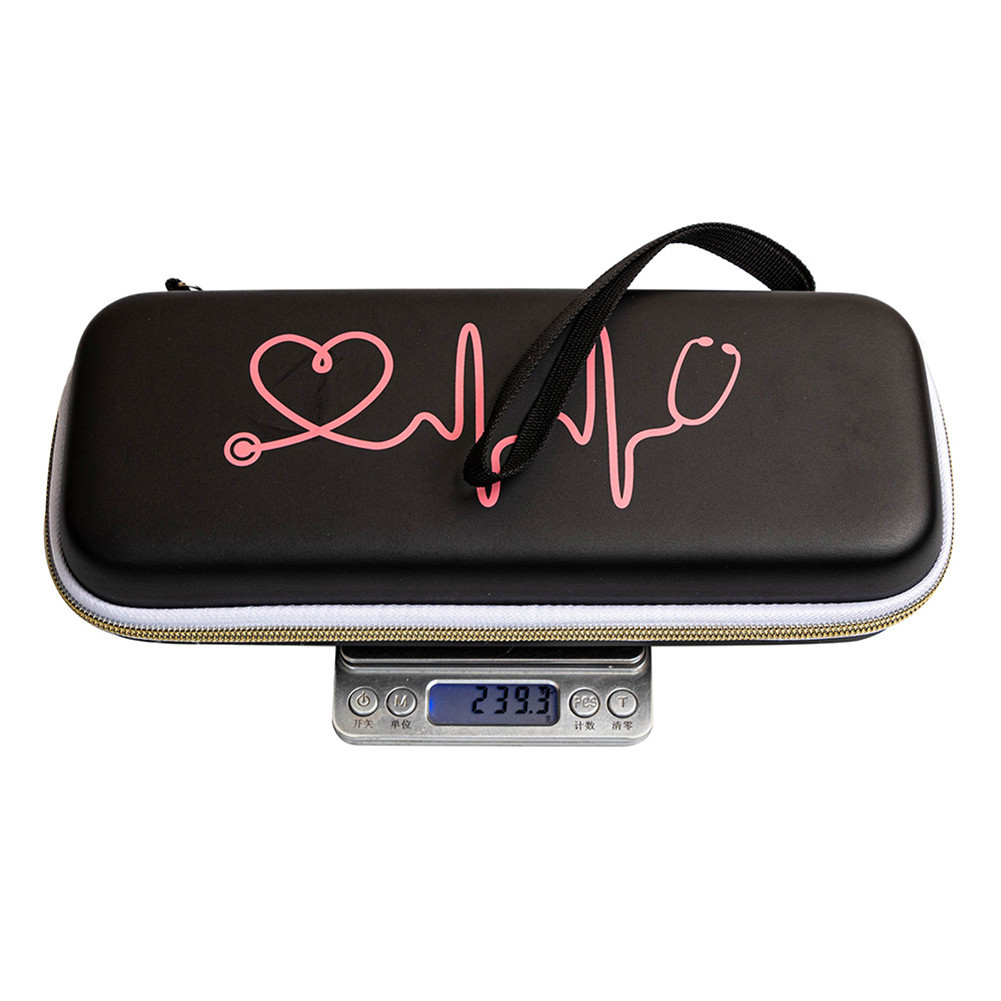 Travel Carrying Case with Mesh Pocket Hard Stethoscope Case for 3M ...