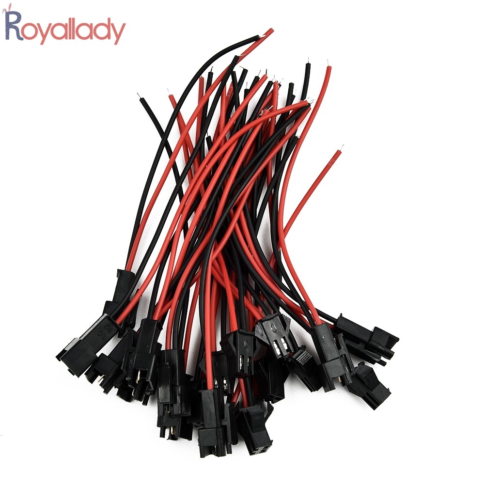 [royallady.my NEW] 2.54mm SM 2-Pin 2P Connector plug Male / Female Head ...