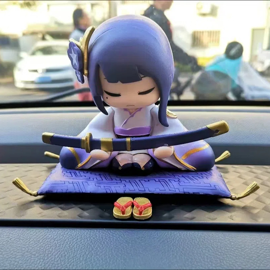 Mihoyo Genshin Impact Raiden Shogun Anime Figure Mini Girl Nendoroid ...