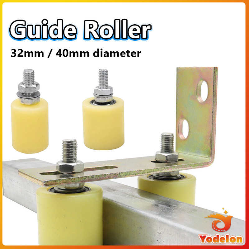 YOD Slide Gate Guide Roller Universal Heavy Duty Adjustable Nylon ...