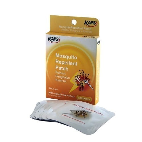KAPS MOSQUITO REPELLENT CITRONELLA PATCH 12'S | Shopee Malaysia