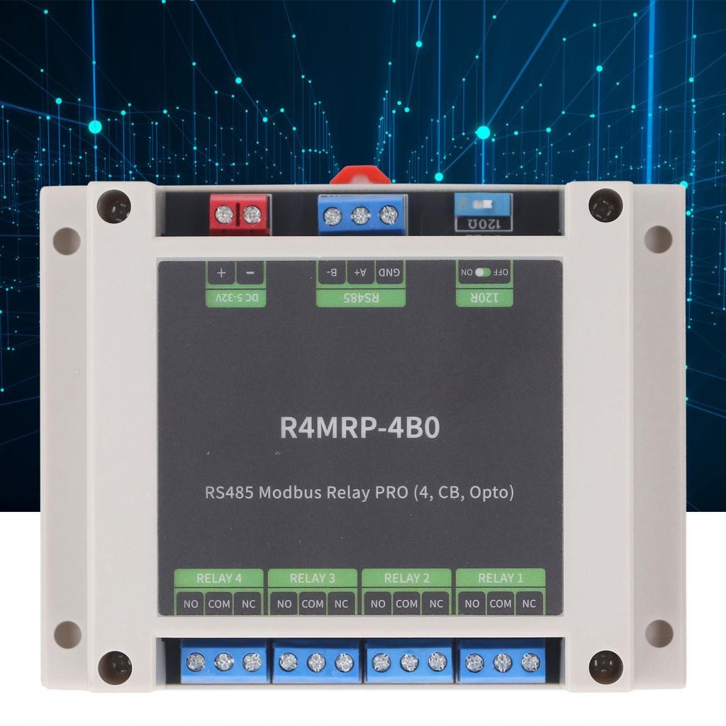 maib-my RTU 4-ch Relay Module with 485 Interface Industrial Modbus ...
