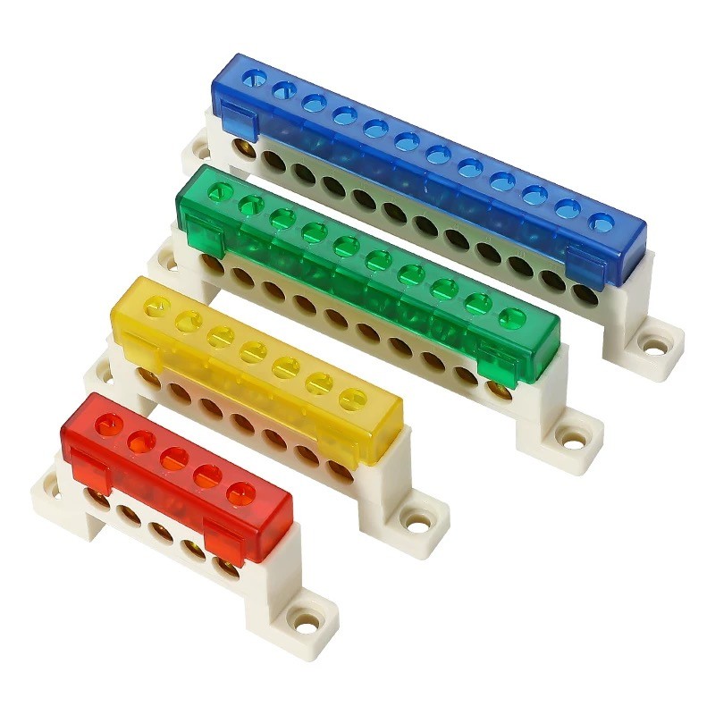 Zero Wire Terminal Row 3/4/5/6/7/8/10/12/15 Hole Distribution Box ...