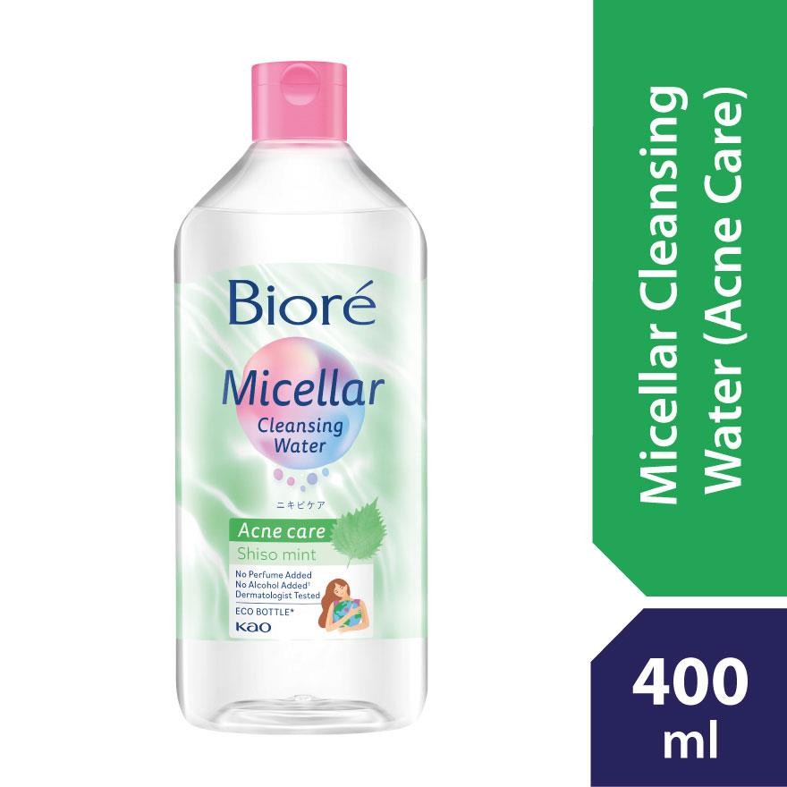 BIORE Micellar Cleansing Water Acne Care 400ml | Shopee Malaysia
