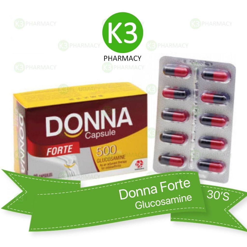 Donna Forte Forte Glucosamine 500MG (30'S) | Shopee Malaysia