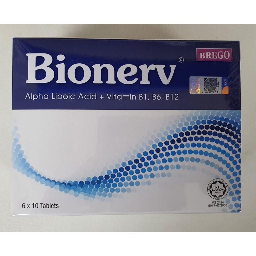 Bionerv® – Advanced Nerve Support with Alpha Lipoic Acid & B Vitamins ...