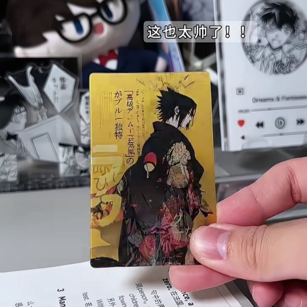Naruto Grating Card Japanese Anime Uzumaki Naruto Uchiha Sasuke ...