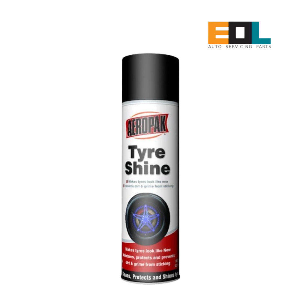 Aeropak Tyre Shine Spray (500ml) | Semburan Kilat Tayar Aeropak (500ml ...