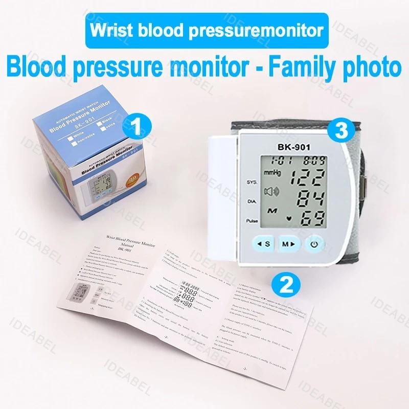 Digital Automatic Tonometer Heart Rate Sphygmomanometer Forehead ...