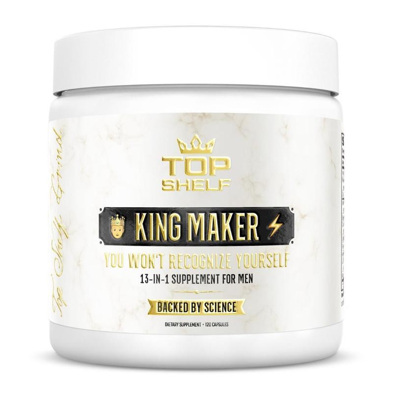 Top Shelf King Maker - 13-in-1 Dietary Supplement for Men | 120 ...