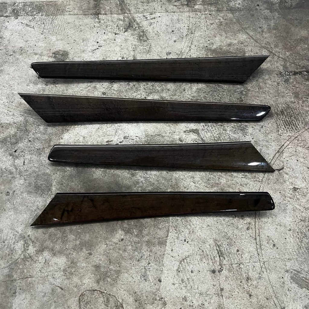 MERCEDES BENZ W203 DOOR PANEL TRIM MOLDING SET ORIGINAL USED FROM JAPAN ...