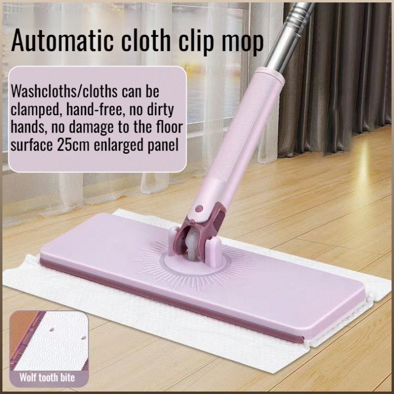 Cleaning Cloth Free Rotation of the Mop Head Super Bite Lazy Mop ...