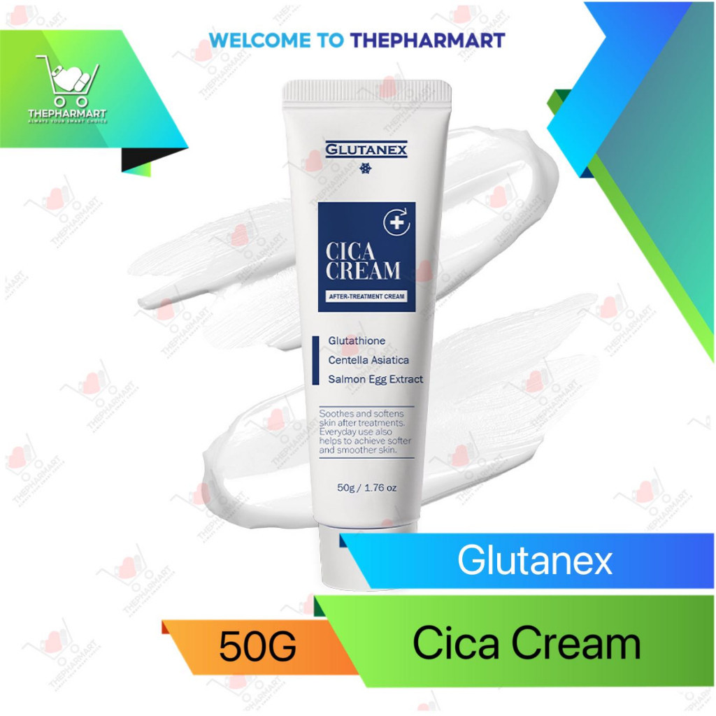 GLUTANEX Cica Cream Post Laser Repair Cream 50g | Shopee Malaysia