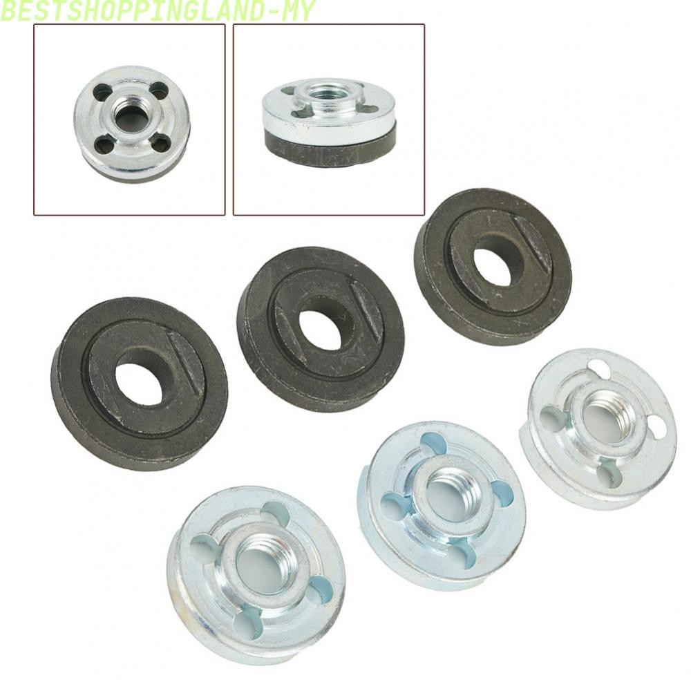 Flange Nuts Kit Lock Nuts Replacement Set Toothless/Toothed 6Pcs Black ...