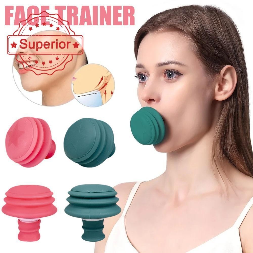 Jawline Exerciser Face Muscle Fitness Yoga Ball Facial Jaw Training ...