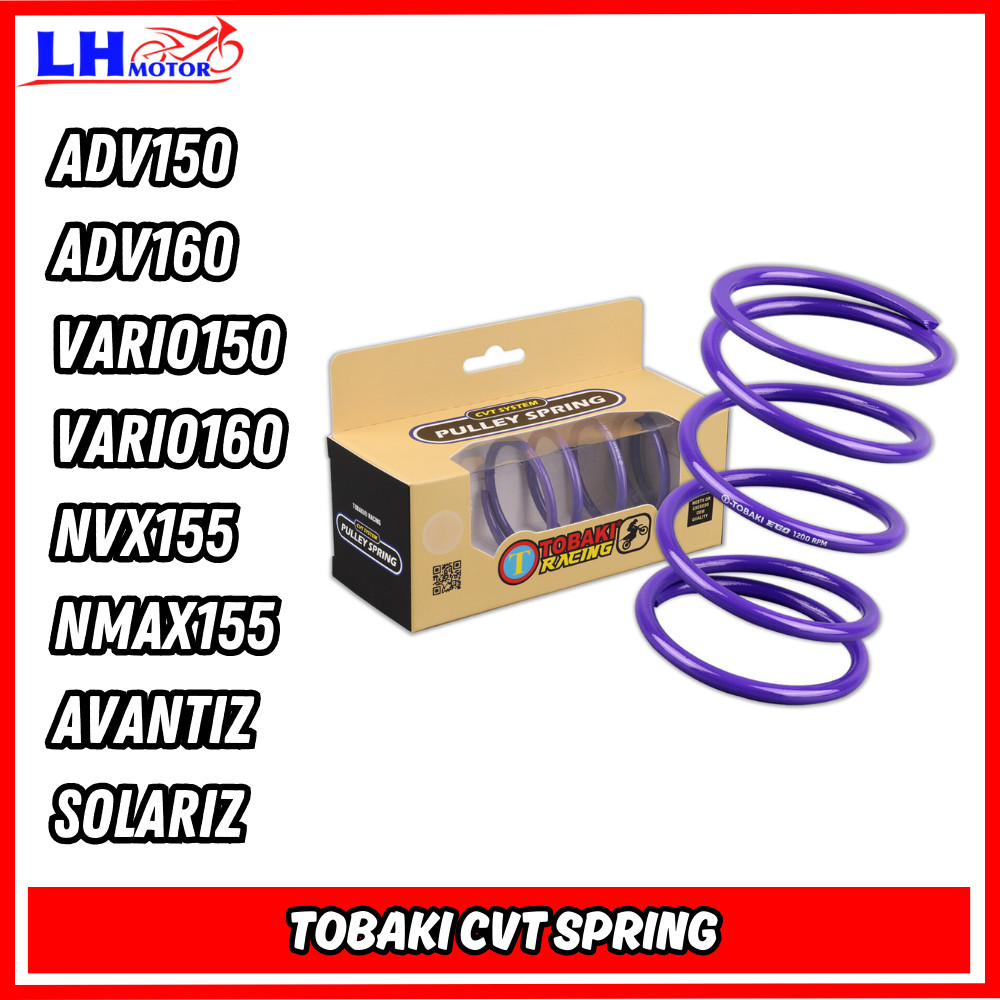 TOBAKI CVT RACING CVT SPRING ADV150 ADV160 VARIO150 VARIO160 NVX NMAX ...