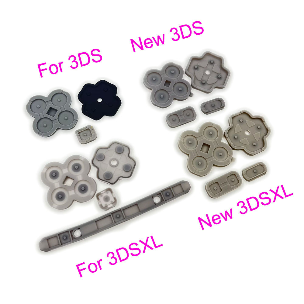 1set Internal Keypad Silicon Rubber For Nintendo 3DS & New 3DS LL & New ...
