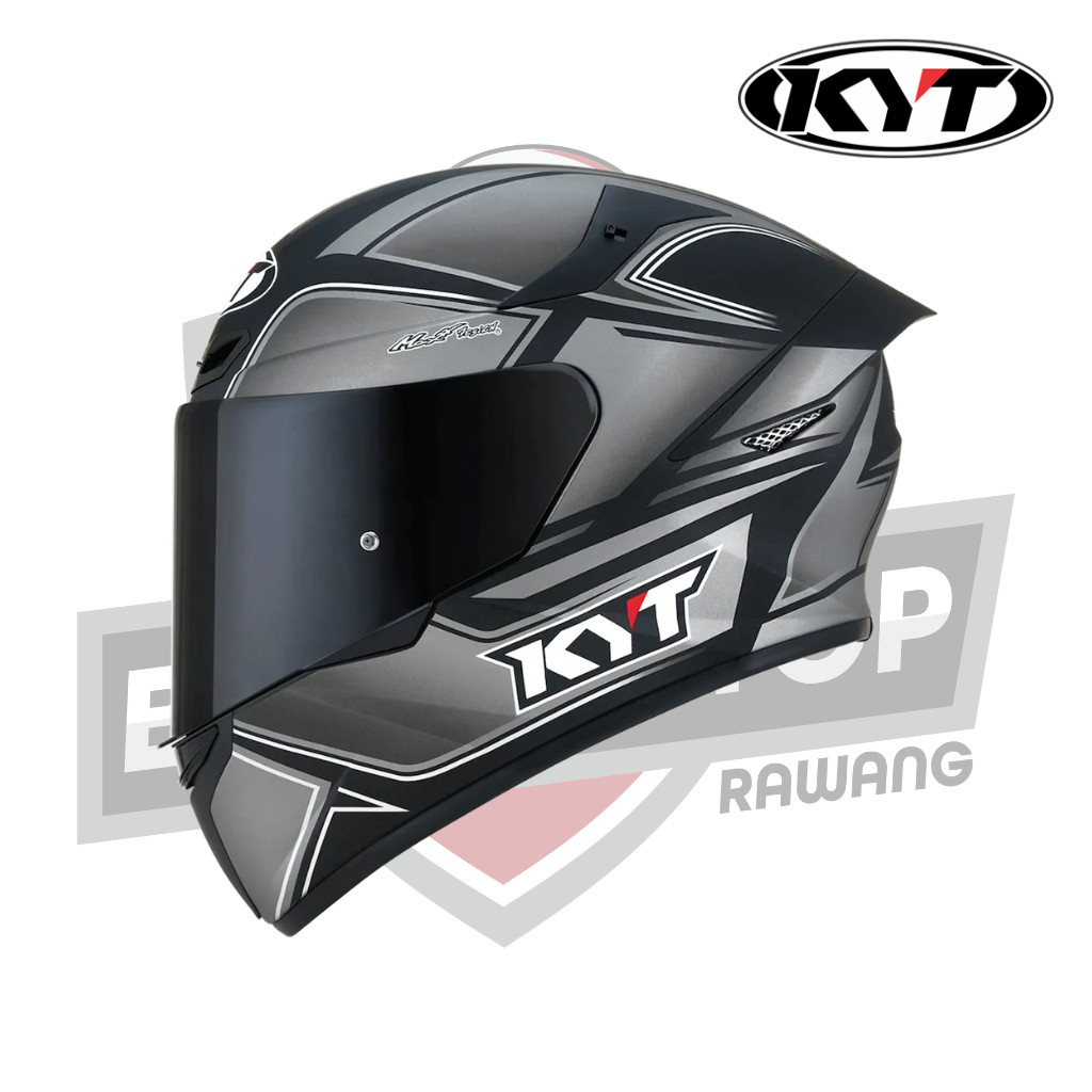 KYT TT-Course Matt Cool Grey | Shopee Malaysia