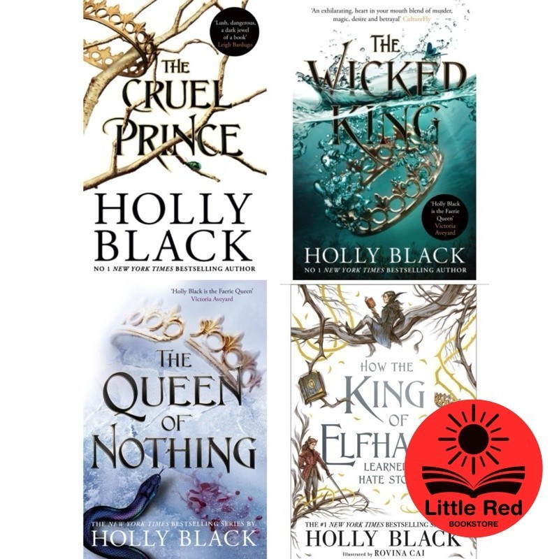 Holly Black Series 4 books - The Queen of Nothing / The Wicked King / The Cruel Prince / How the ...
