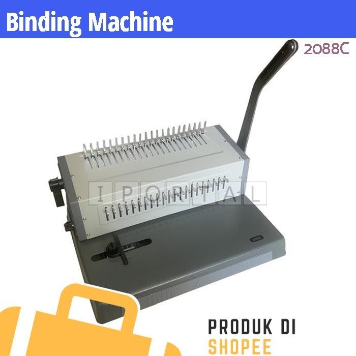 Super Metal Body Heavy Duty Binding Machine 2088C | Shopee Malaysia