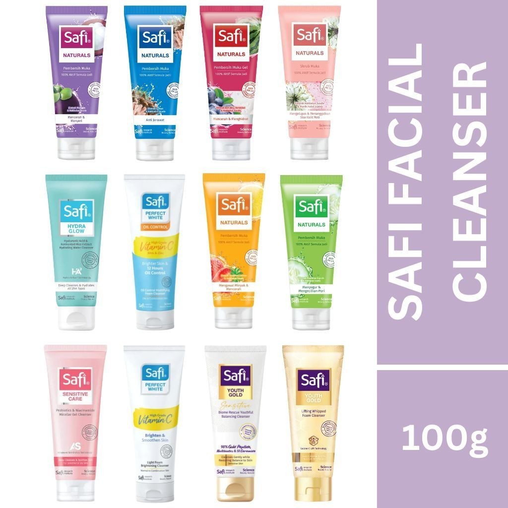 SAFI Facial Cleanser Facial Cleansing Foam (100g) | Shopee Malaysia