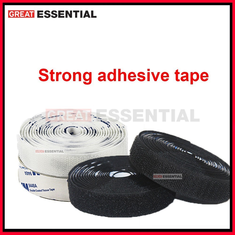 Velcro Self Adhesive tape velcro tape 16mm / 20mm / 25mm / 38mm Set ...