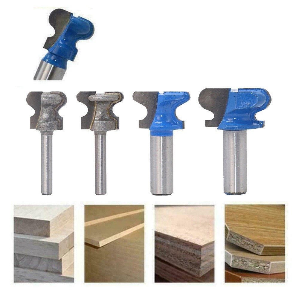 1/2" 1/4" Shank Finger Pull Drawer Pull Stool Molding Router Cutter Bit ...