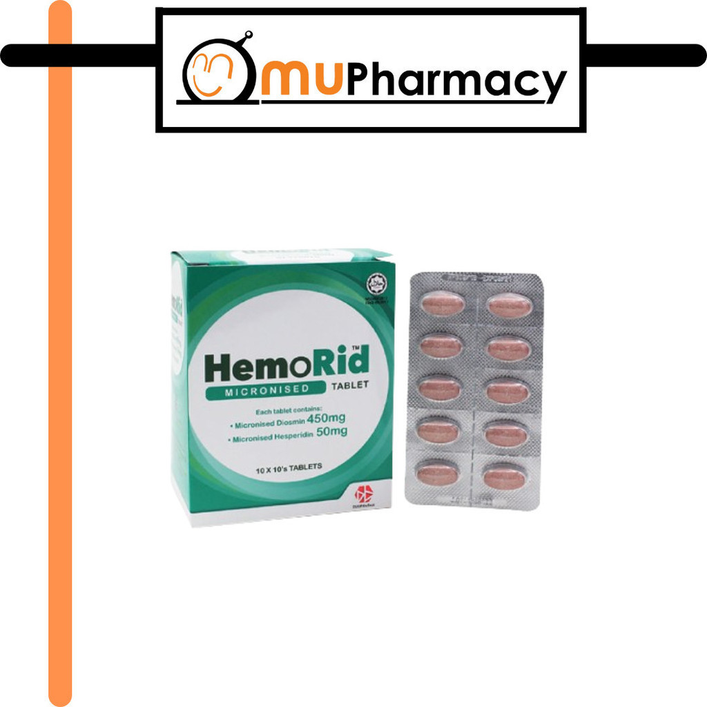 HEMO RID DUOPHARMA TABLET 100'S | Shopee Malaysia
