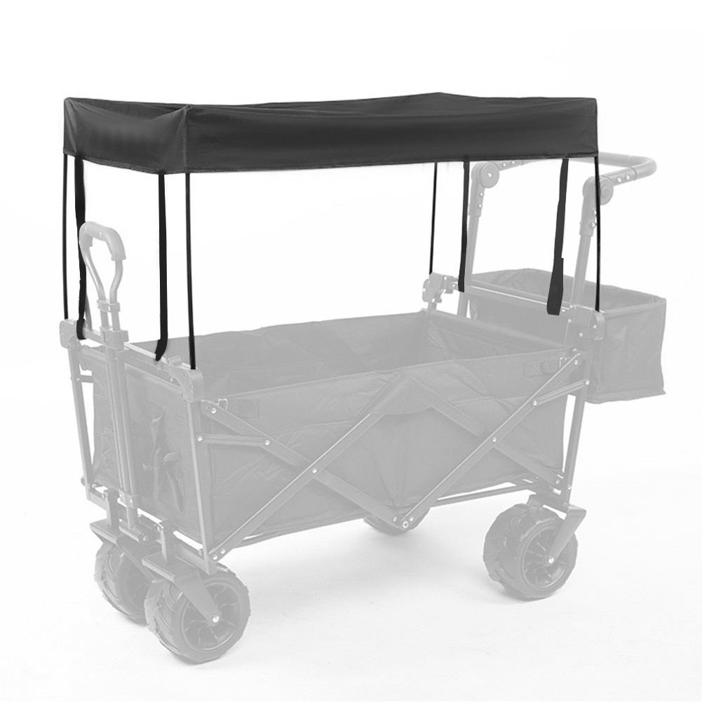 Canopy Garden Cart OXFORD CLOTH VERSATILE WATER-RESISTANT Trolley Cart ...