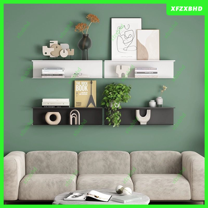 Rak buku besi tempa rak atas dinding, restoran bilik mandi, rak ...