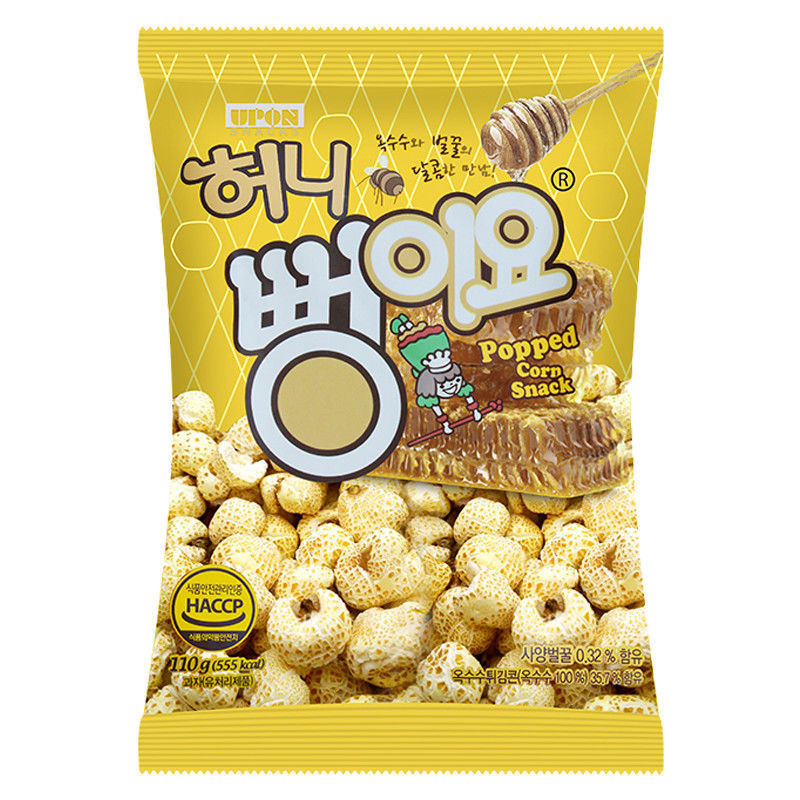 Korea Imported Everland Popcorn Original Flavor Honey Cheese Flavor ...