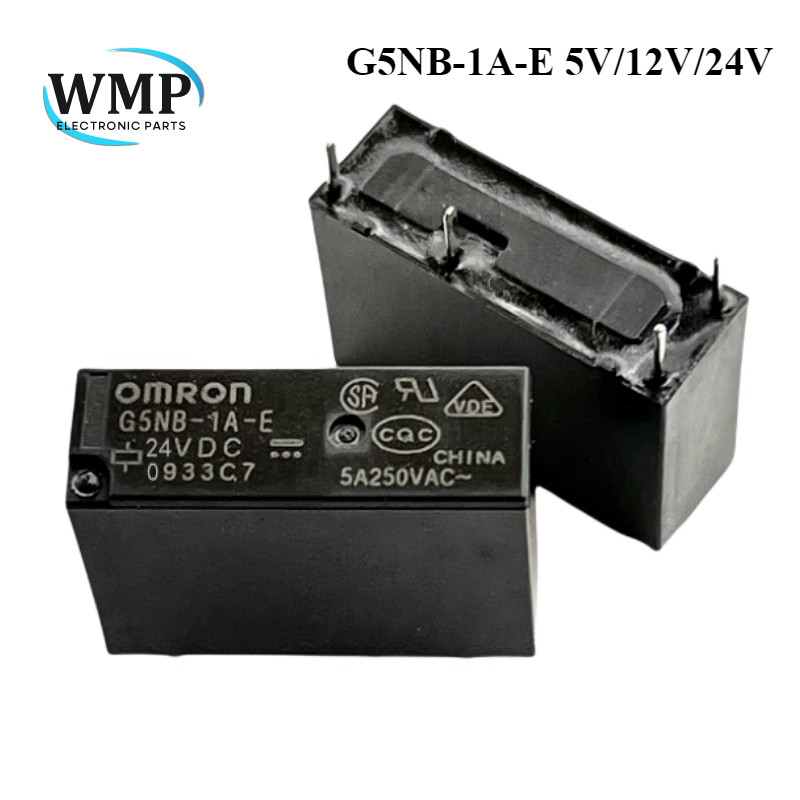 Brand New Authentic G5NB Relay 5V 12V 24V 5A 4Pin 250VAC 5VDC 12VDC 24VDC | Shopee Malaysia