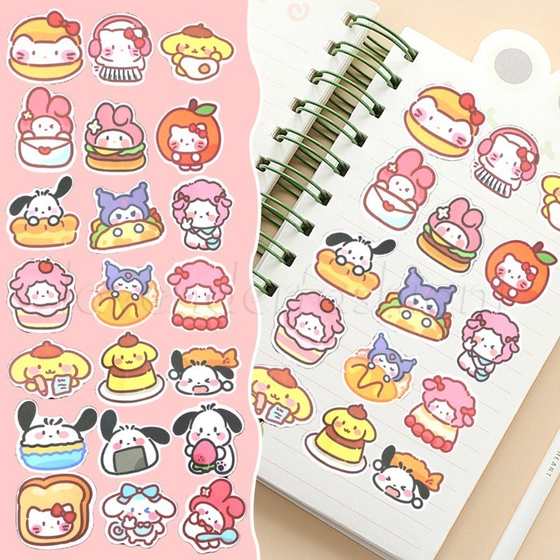 Creative Cartoon Sanrio Stickers - For Mobile Phones, Phone Cases ...