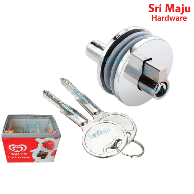 MAJU Flora Long Shape Security Lock for Showcase Display Glass Door ...