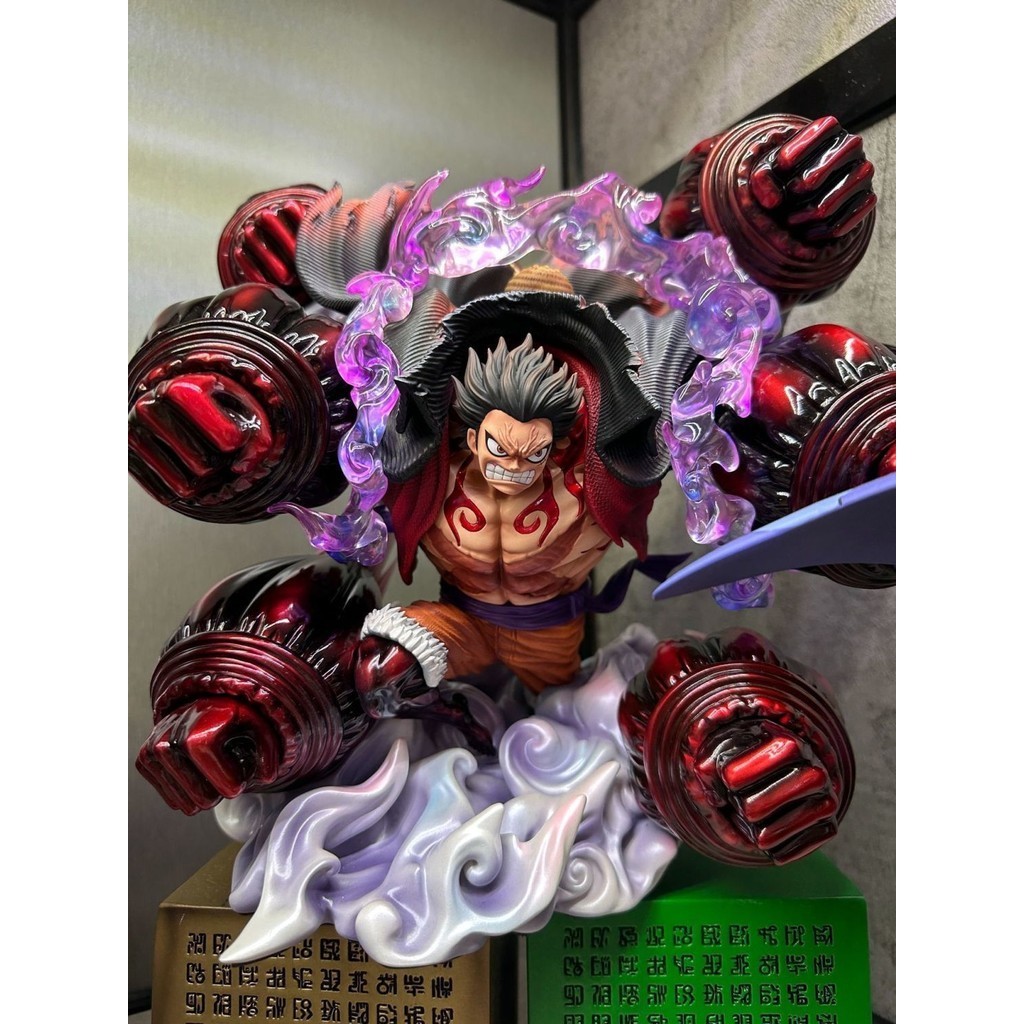 All One Piece Hand-Made Cartoon King of the Sea Four-Gear Sky Painting ...