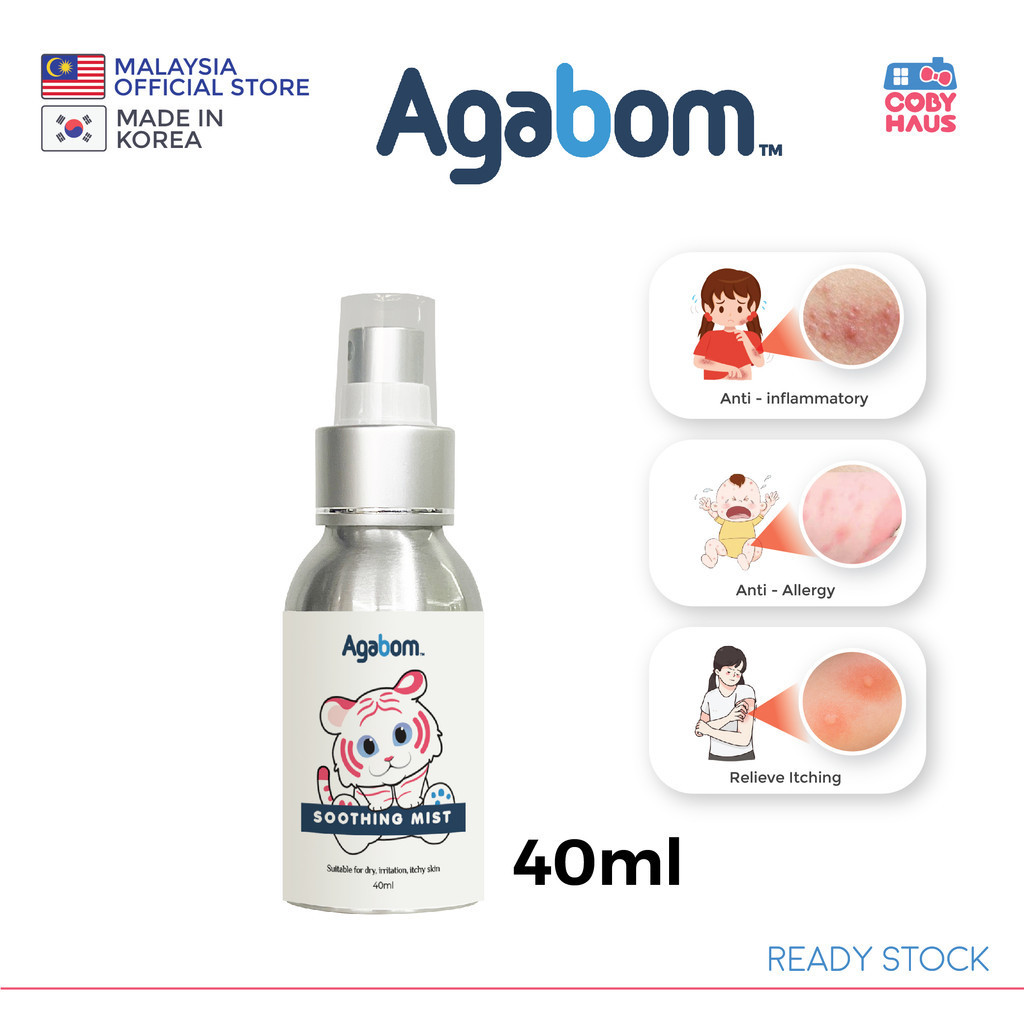Agabom Tiger Milk Mushroom Soothing Mist (40ml/Bottle) | Shopee Malaysia
